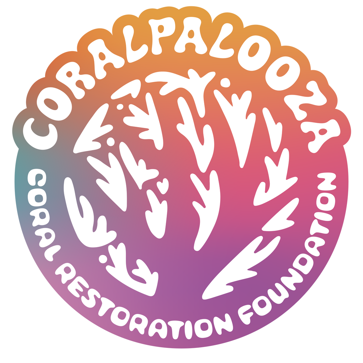 Coralpalooza - 2025 Sticky-back Patch – Coral Restoration Foundation Shop