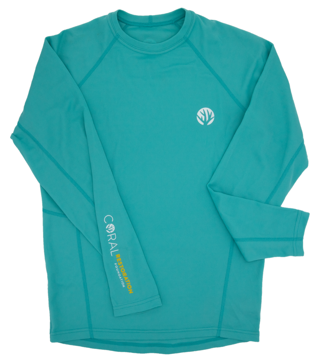 Recycled Ocean Plastic Long Sleeve Hydro T-Shirt – Coral Restoration ...